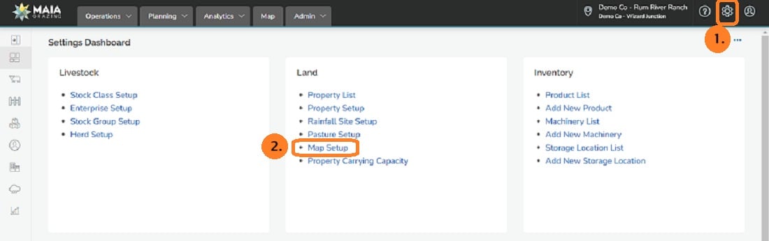 Map Setup- Editing Paddock / Pasture Boundaries